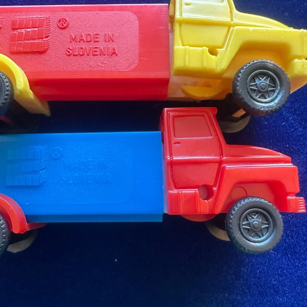 PEZ | Toys | Lot Of 4 Vintage Pez Semitruck Rigs 49 Patent Made In ...